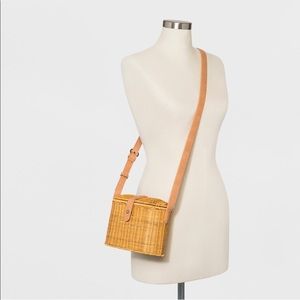Universal Thread | Bags | Straw Rattan Crossbody Bag | Poshmark
